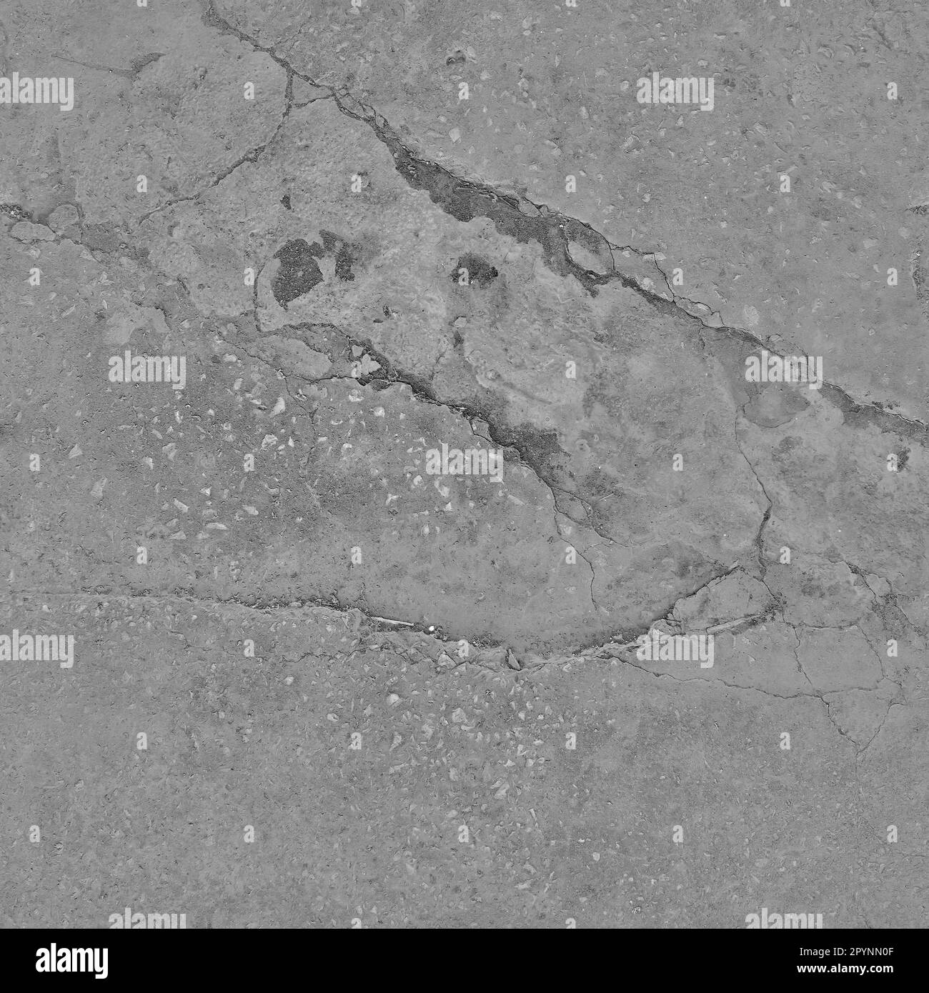 Glossiness map concrete damaged texture, Gloss mapping Stock Photo - Alamy