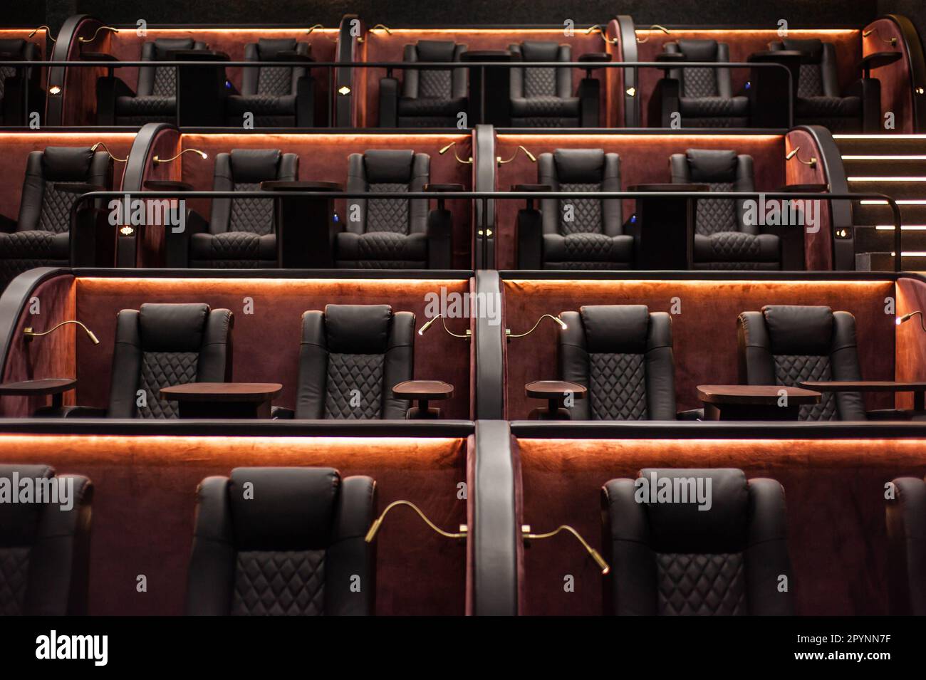 The cinema house. Inside. Mock up Stock Photo - Alamy