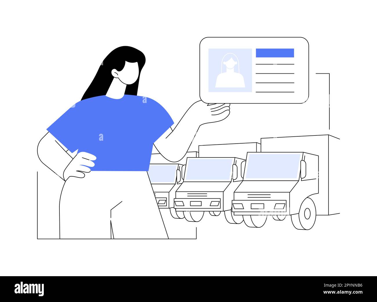 Upgrade driving license category abstract concept vector illustration ...