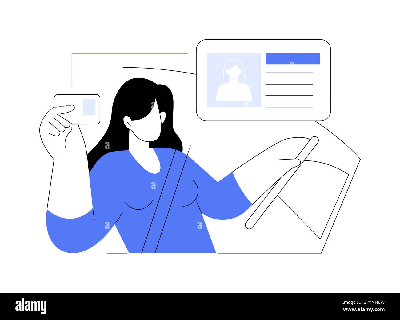 Getting driving license abstract concept vector illustration Stock ...