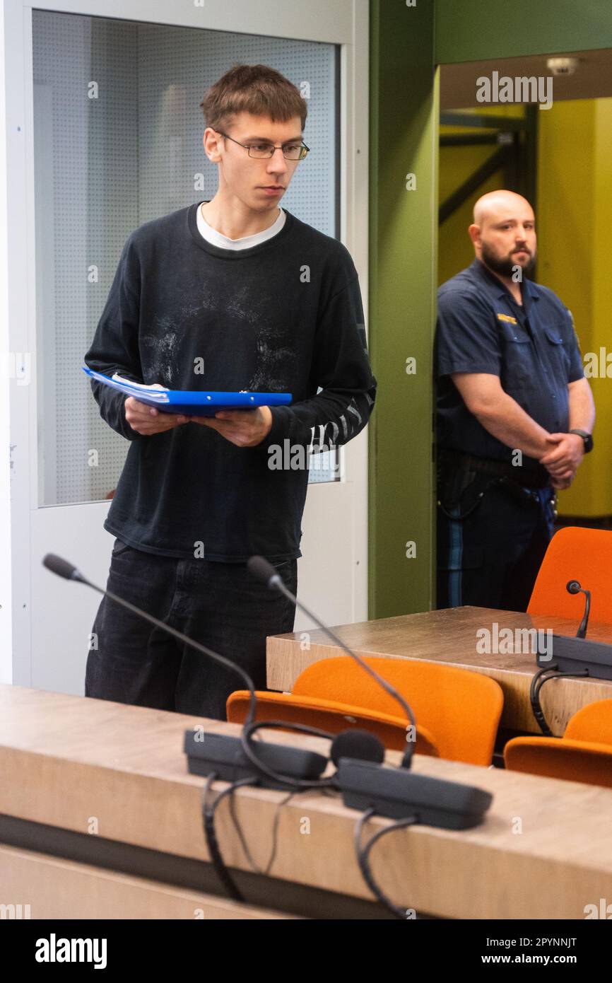 Munich, Germany. 03rd May, 2023. Luca Thomas. Wegen einer ...