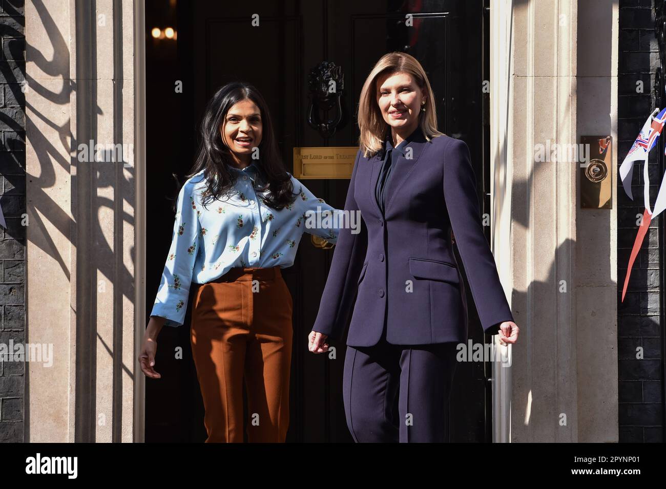 London, England, UK. 4th May, 2023. Rishi Sunak's wife AKSHTA MURTHY ...