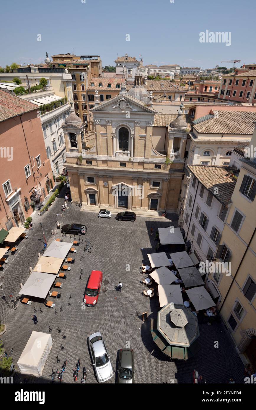 Piazza Capranica, Rome, Italy Stock Photo - Alamy