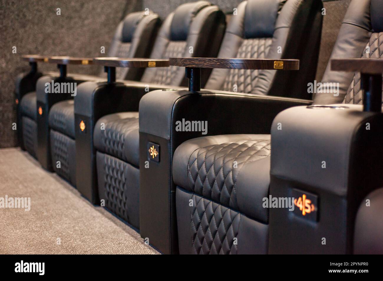 The cinema house. Inside. Mock up Stock Photo - Alamy
