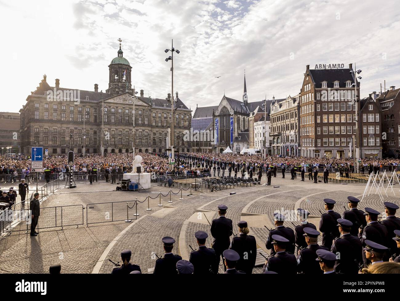 AMSTERDAM - Public on Dam Square prior to National Remembrance Day on ...