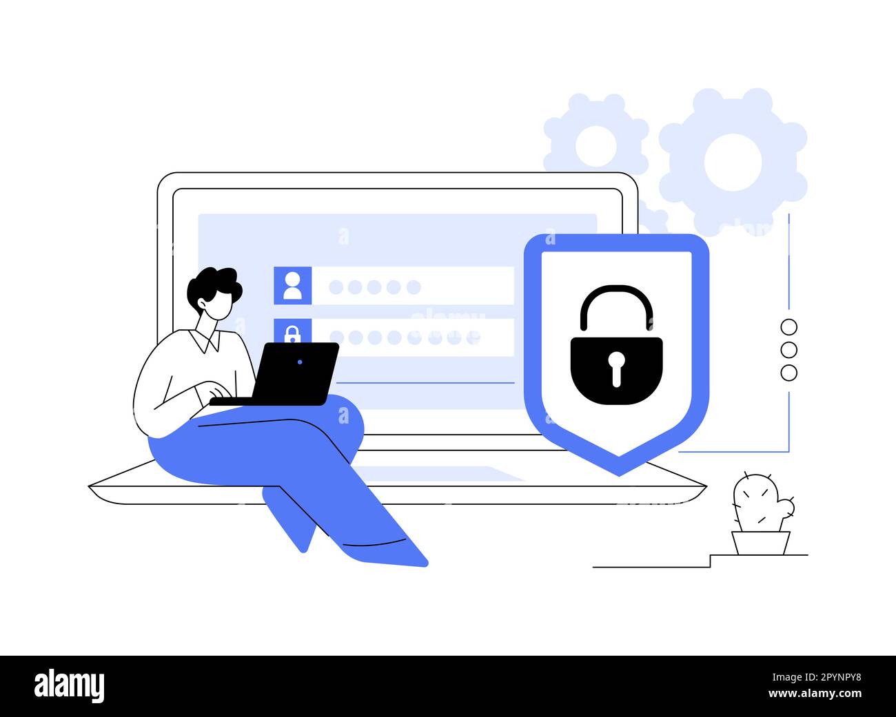 Data privacy abstract concept vector illustration Stock Vector Image ...