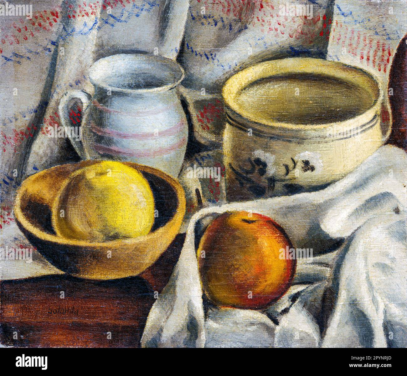 Modern still life paintings pots hi-res stock photography and images ...