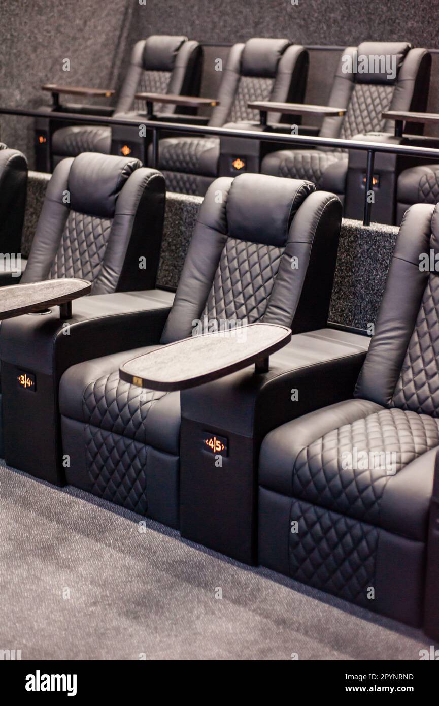 The cinema house. Inside. Mock up Stock Photo - Alamy