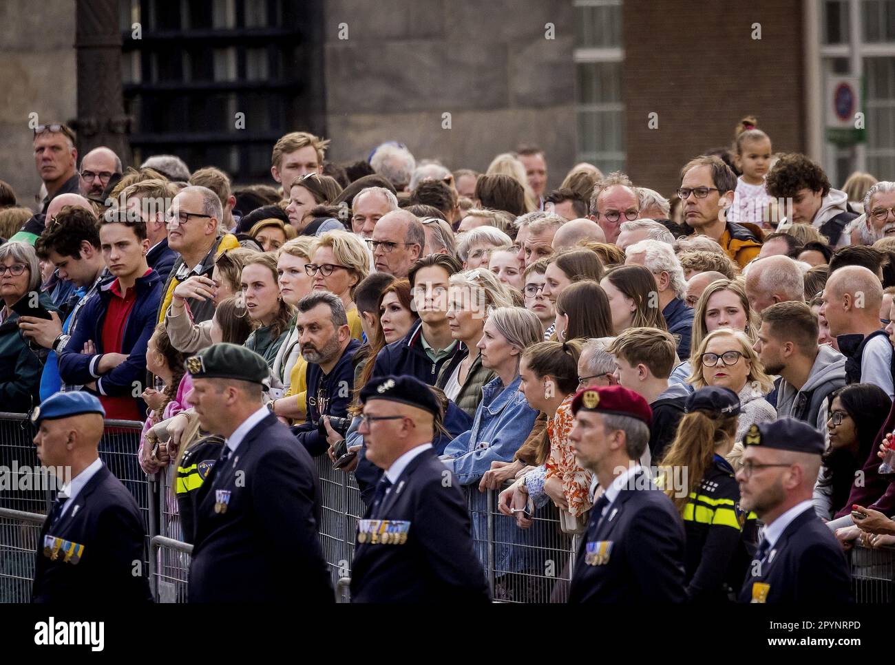 AMSTERDAM - Public on Dam Square prior to National Remembrance Day on ...