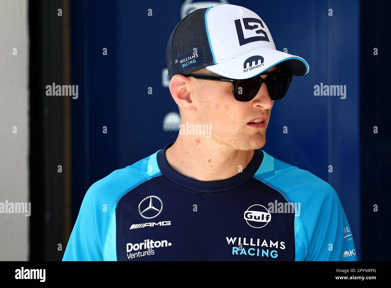 Miami, USA. 04th May, 2023. Logan Sargeant (USA) Williams Racing ...