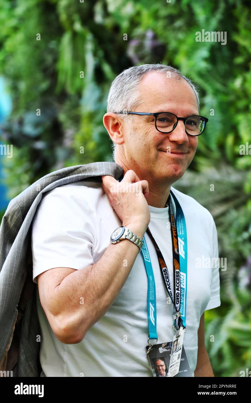 Miami, USA. 04th May, 2023. Stefano Domenicali (ITA) Formula One ...