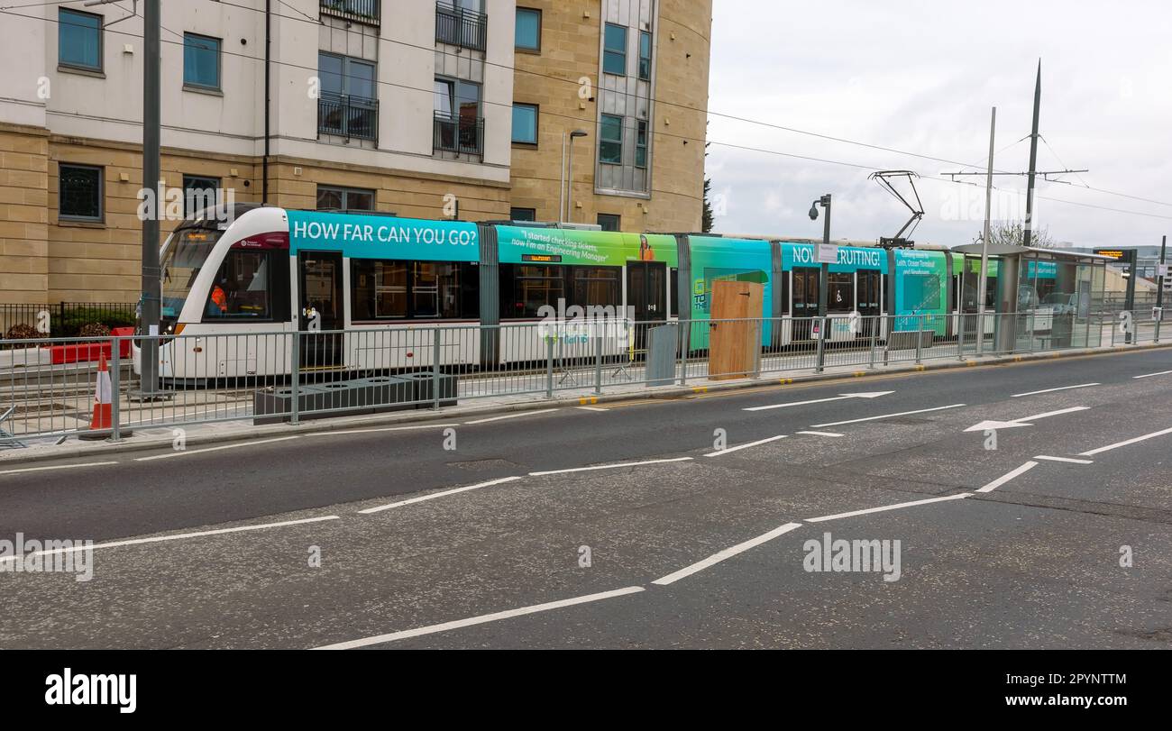 Tram line is being tested and driver training before allowing ...