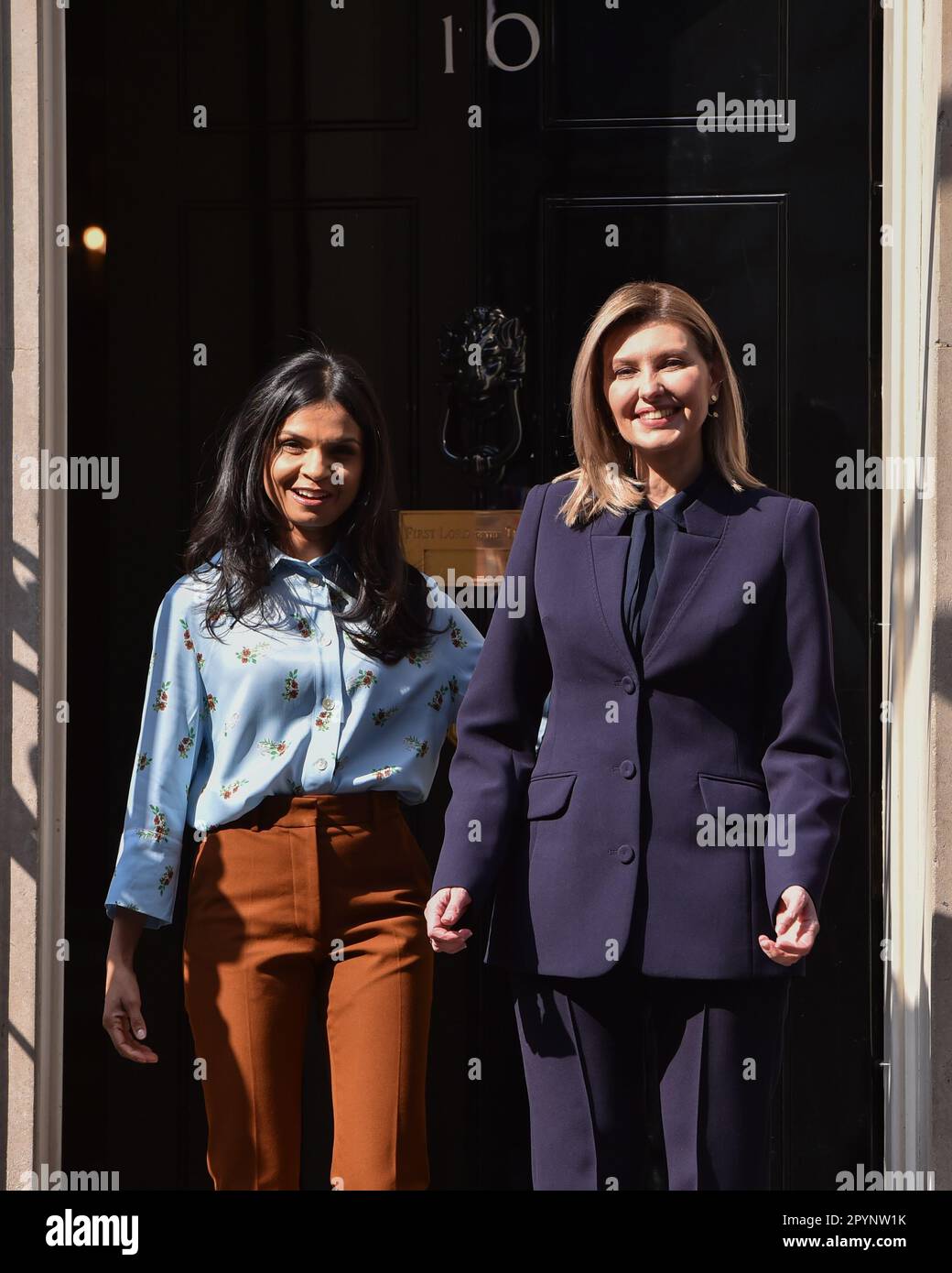 London, England, UK. 4th May, 2023. Rishi Sunak's wife AKSHATA MURTHY ...