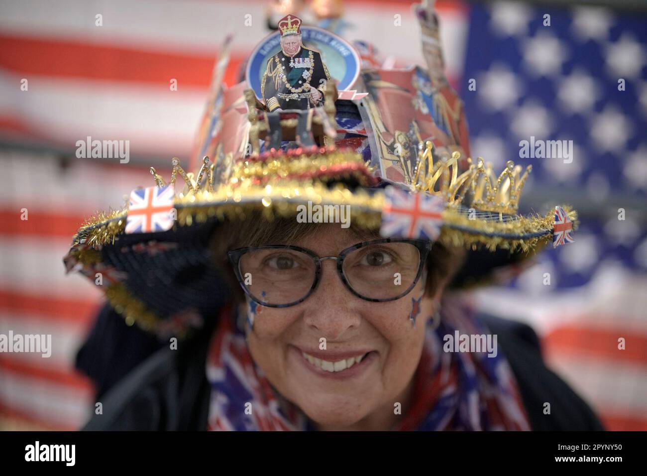 Royal enthusiast Donna Werner from Connecticut in the United States ...