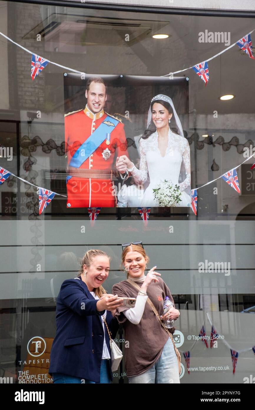 London, uk, 4 May 2023 Prince William and his wife Kate Middleton, the ...