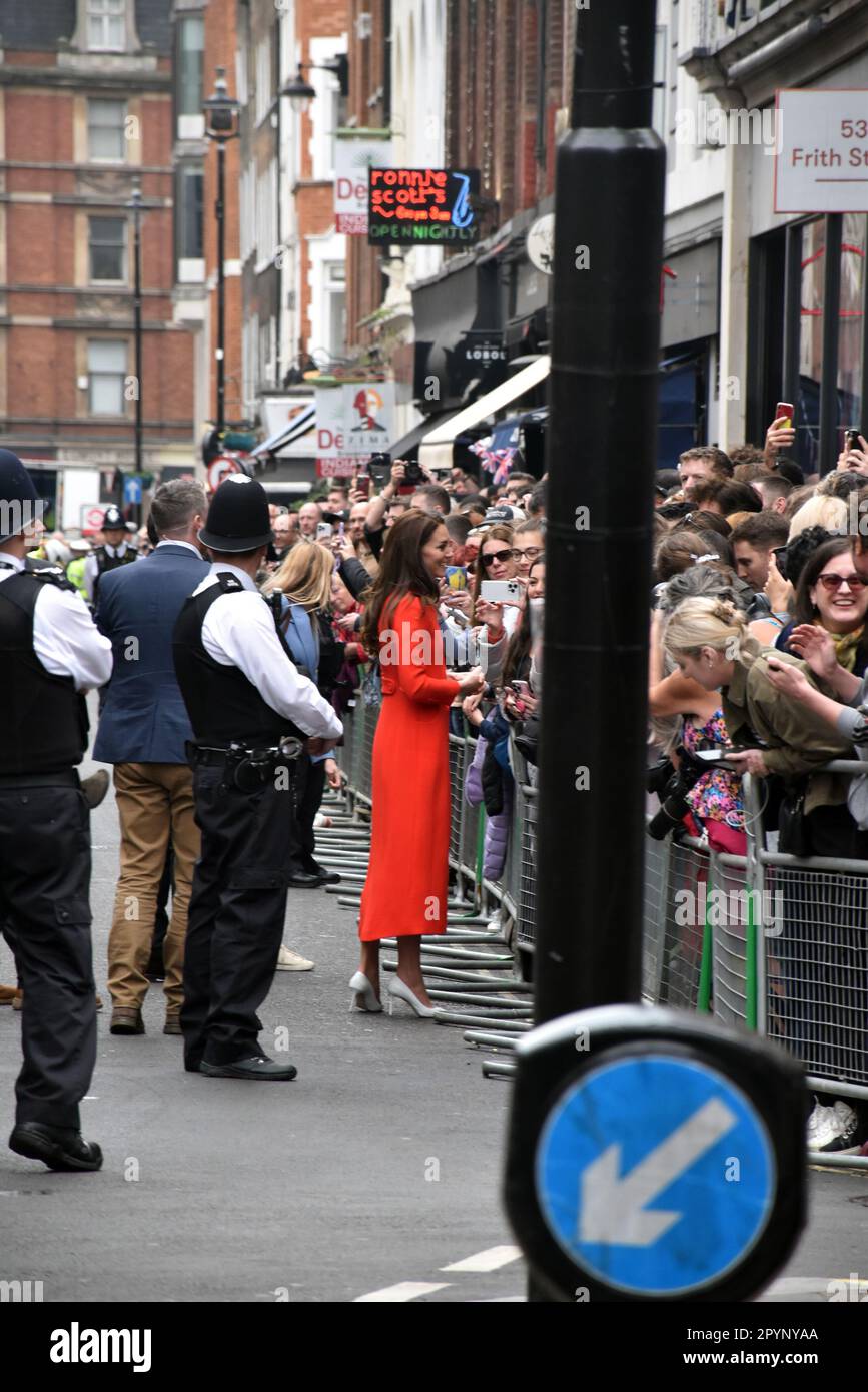 London, uk, 4 May 2023 Prince William and his wife Kate Middleton, the ...