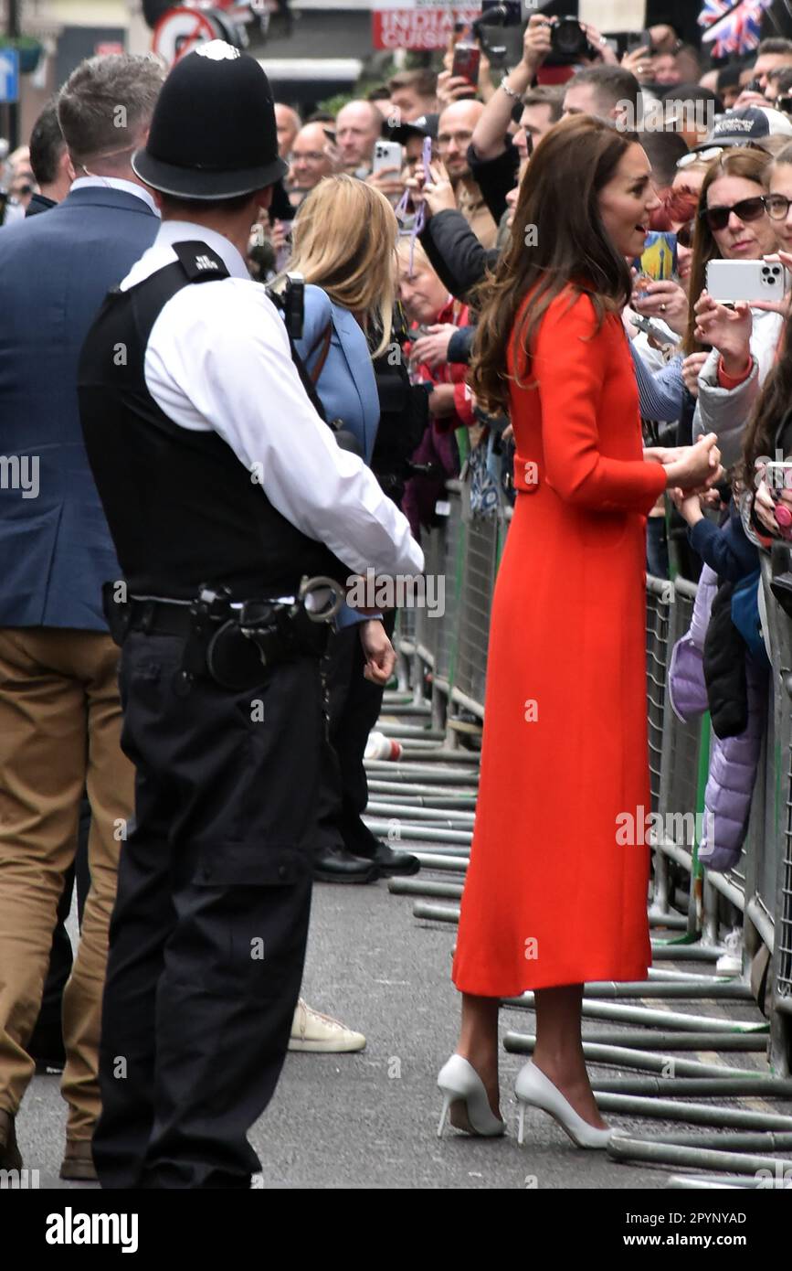 London, uk, 4 May 2023 Prince William and his wife Kate Middleton, the ...