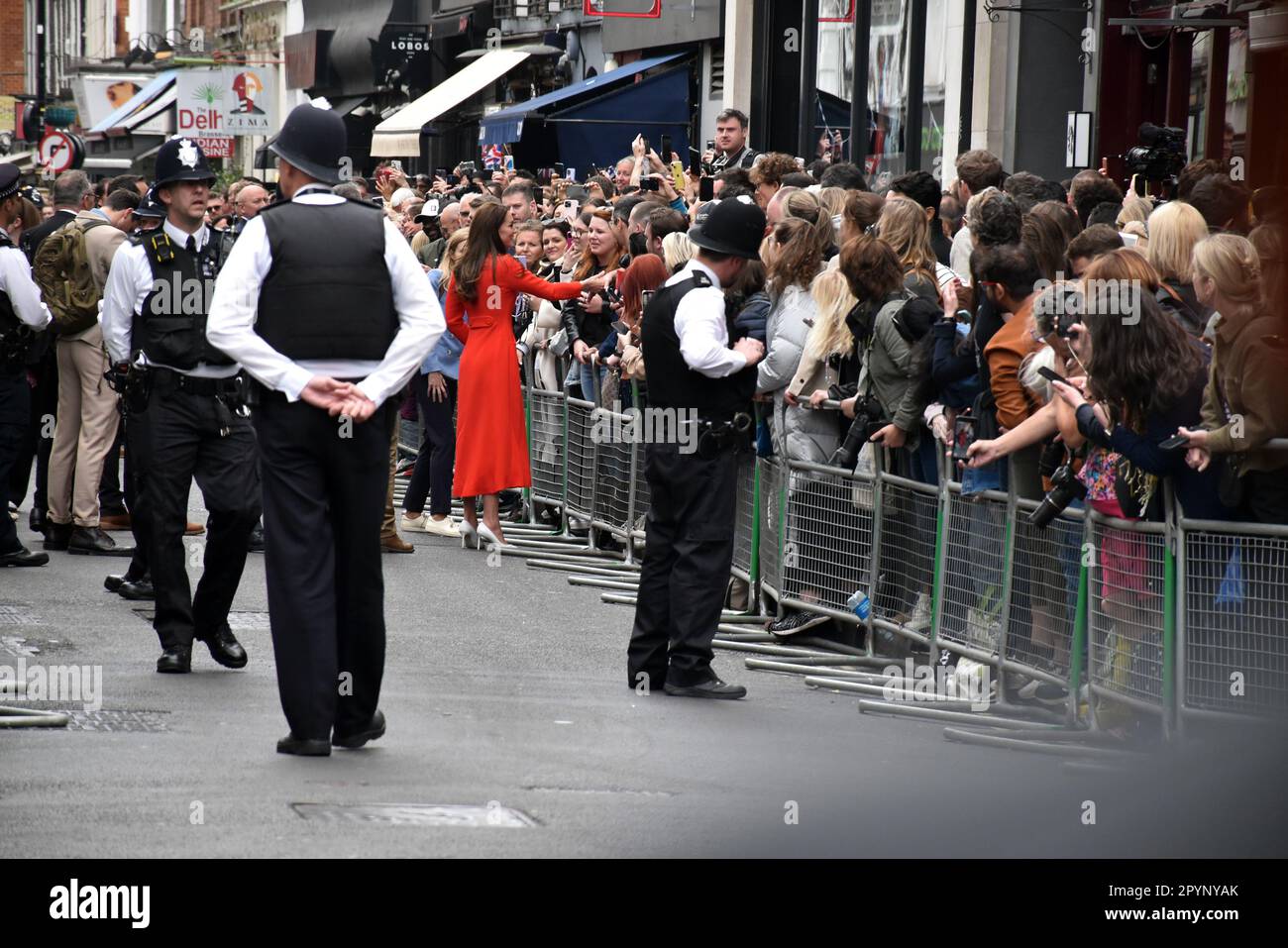 London, uk, 4 May 2023 Prince William and his wife Kate Middleton, the ...