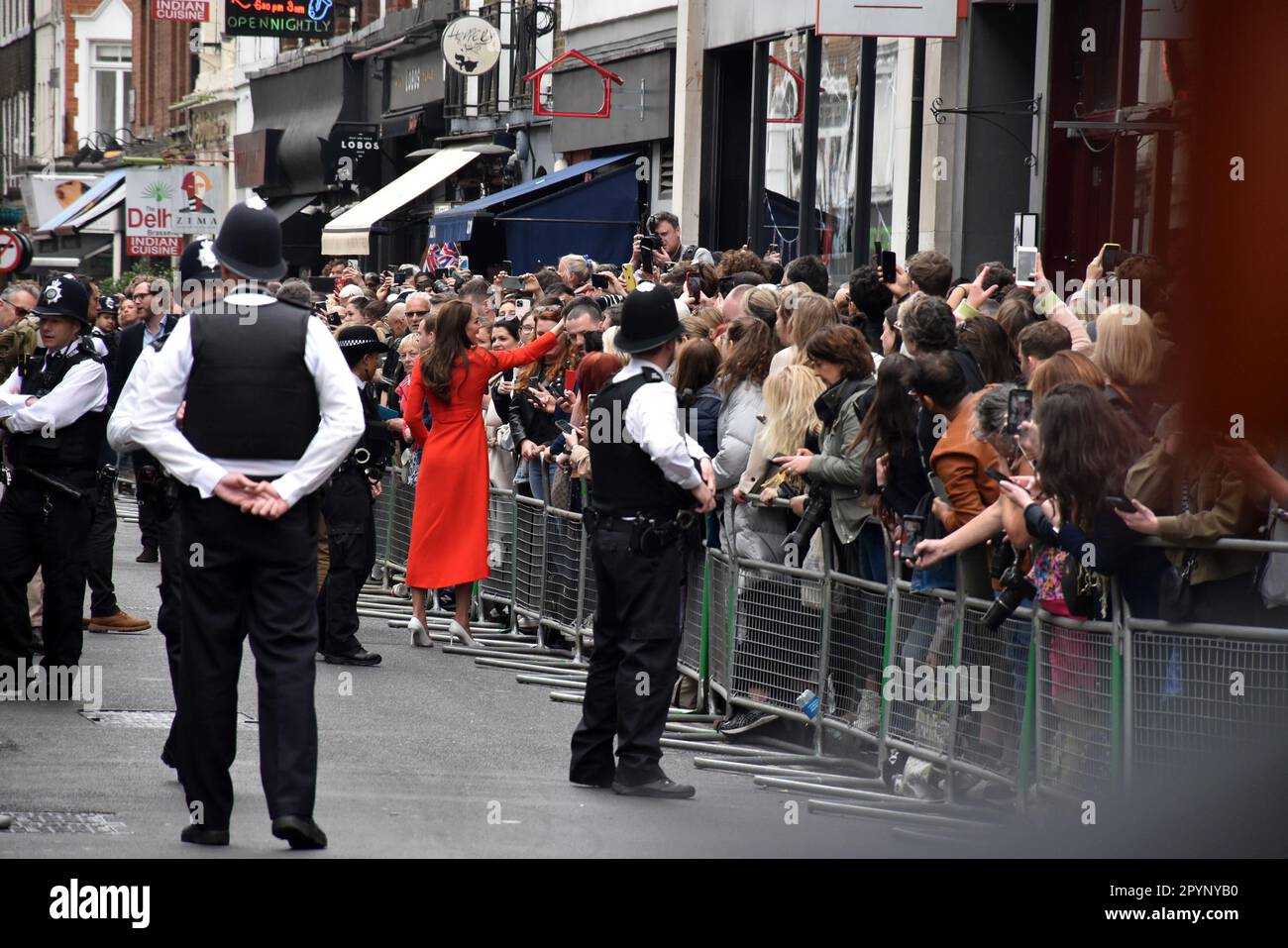 London, uk, 4 May 2023 Prince William and his wife Kate Middleton, the ...