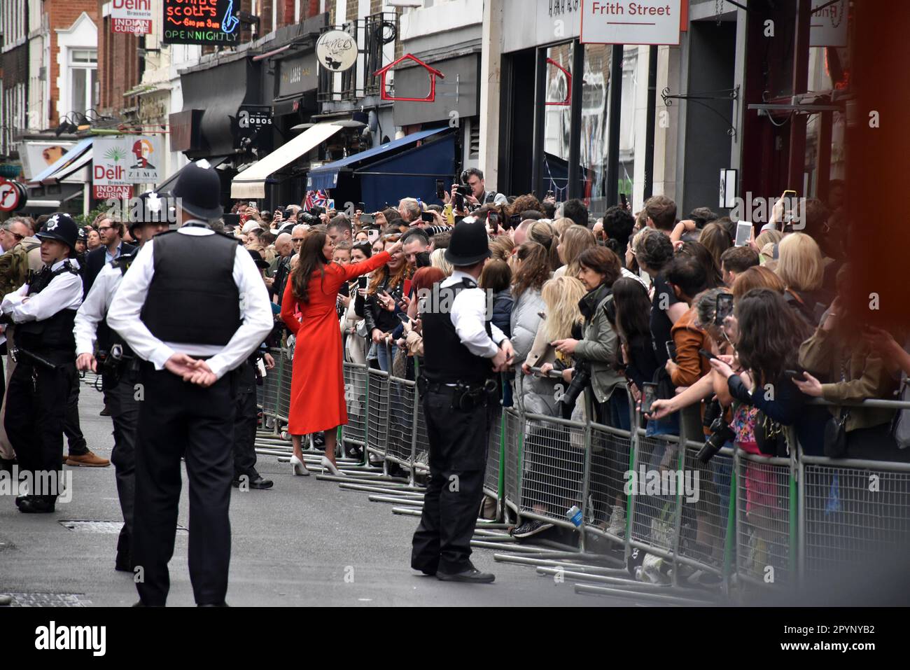 London, uk, 4 May 2023 Prince William and his wife Kate Middleton, the ...