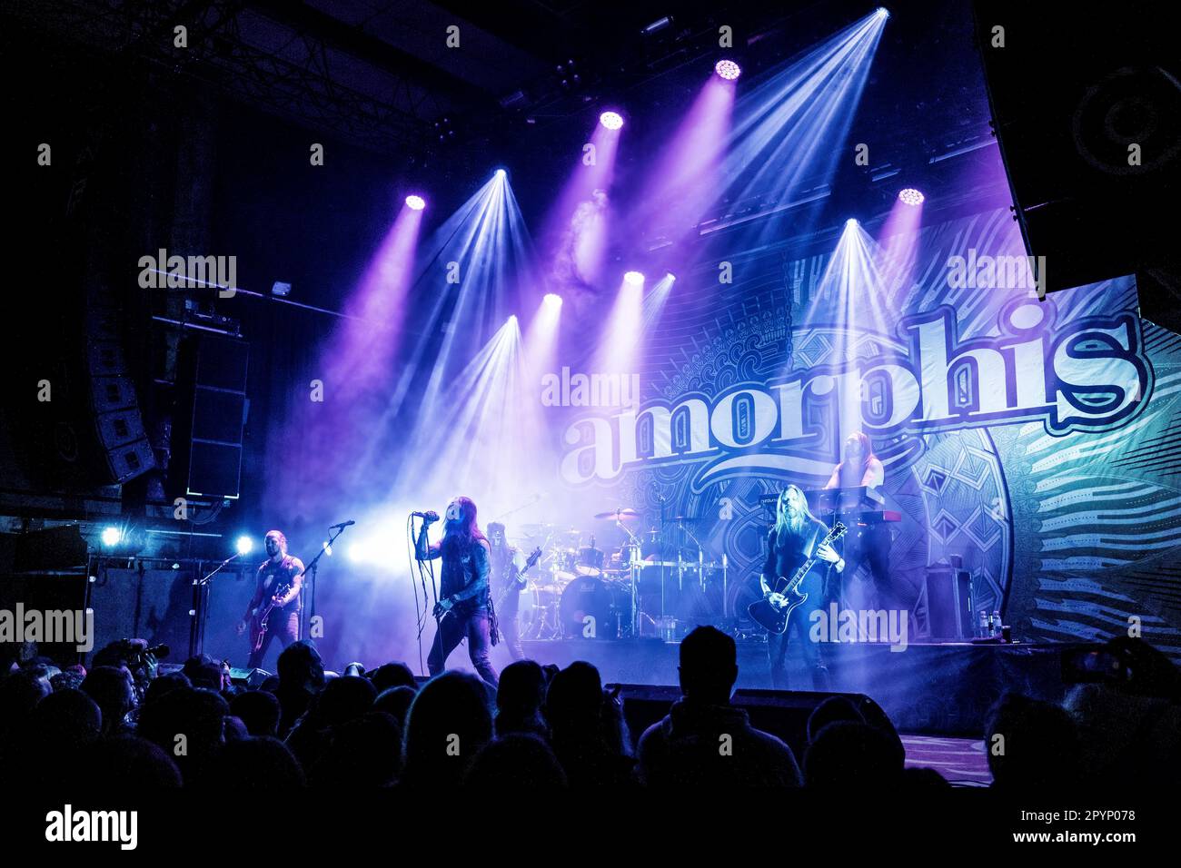 Oslo, Norway. 07th, April 2023. The Finnish heavy metal band Amorphis ...