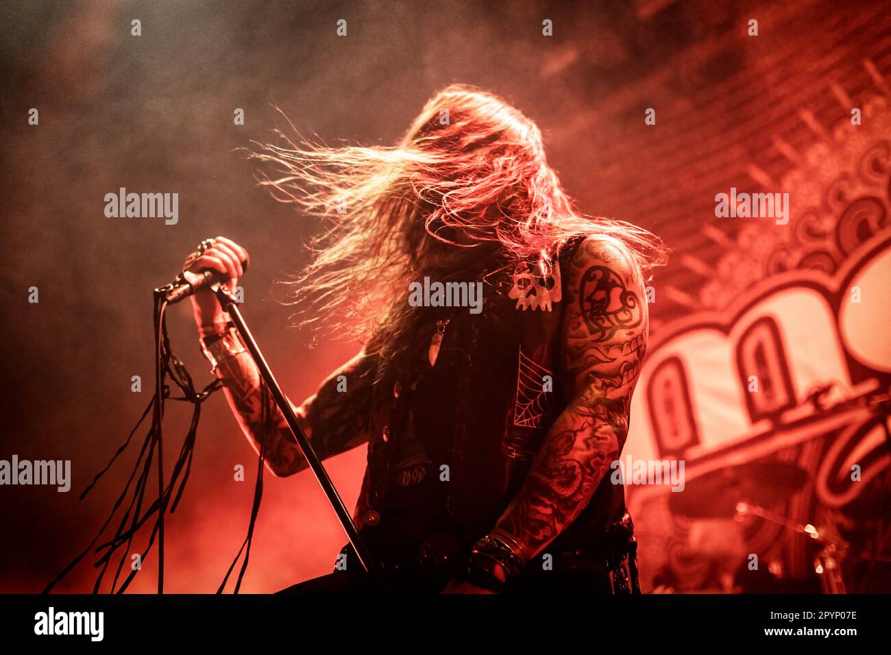 Oslo, Norway. 07th, April 2023. The Finnish heavy metal band Amorphis ...