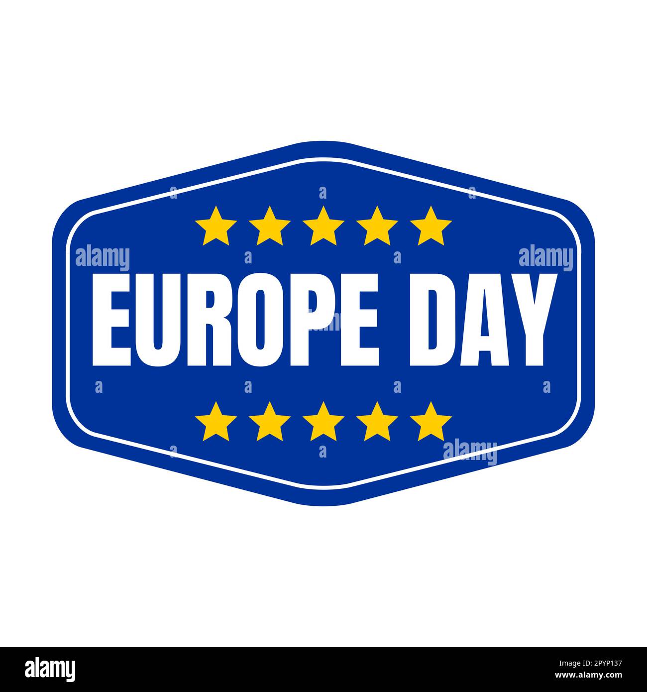 Europe Day symbol icon Stock Photo - Alamy