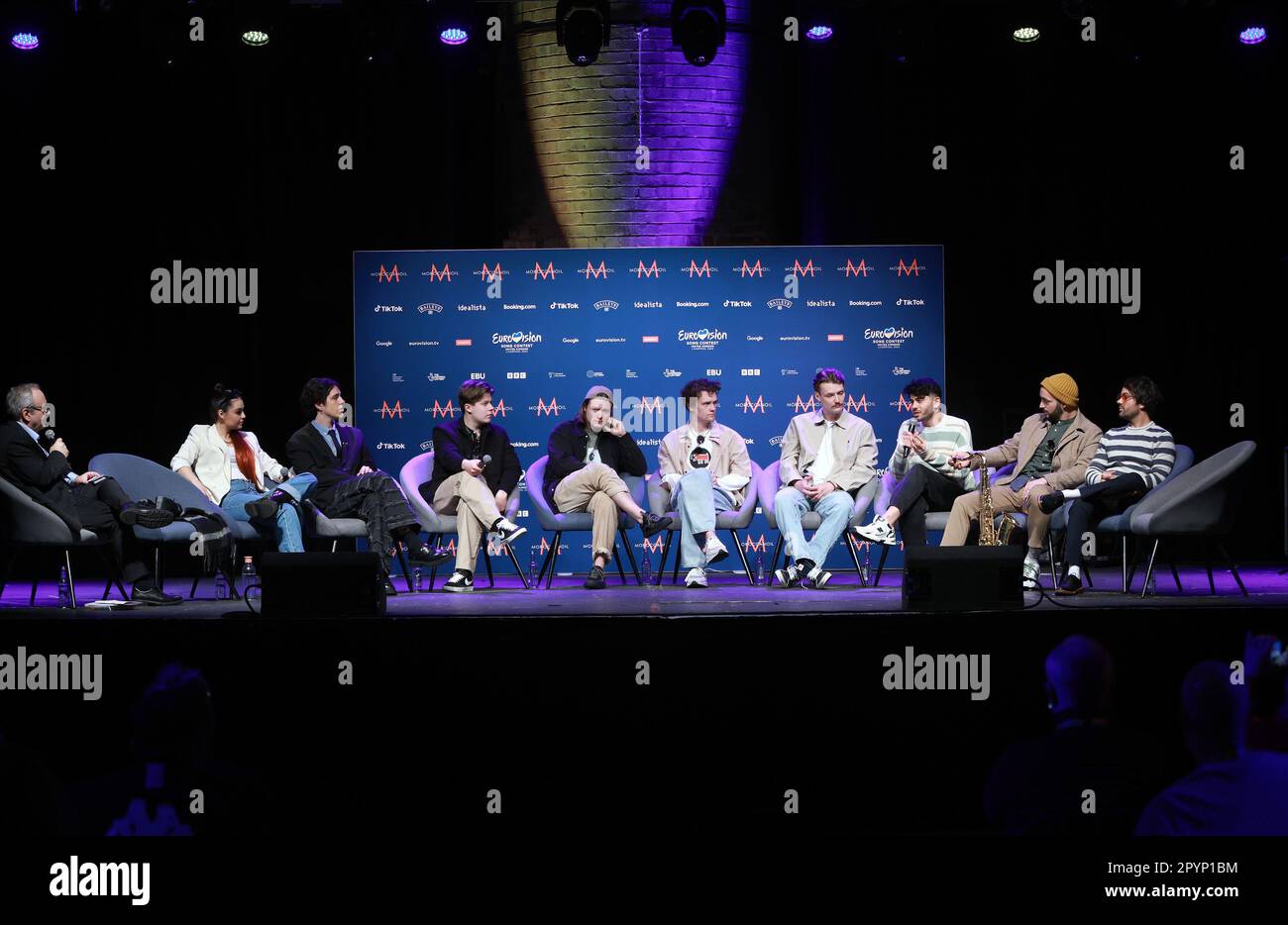 Liverpool, UK. 04th May, 2023. Representative of Norway Alessandra Mele ...