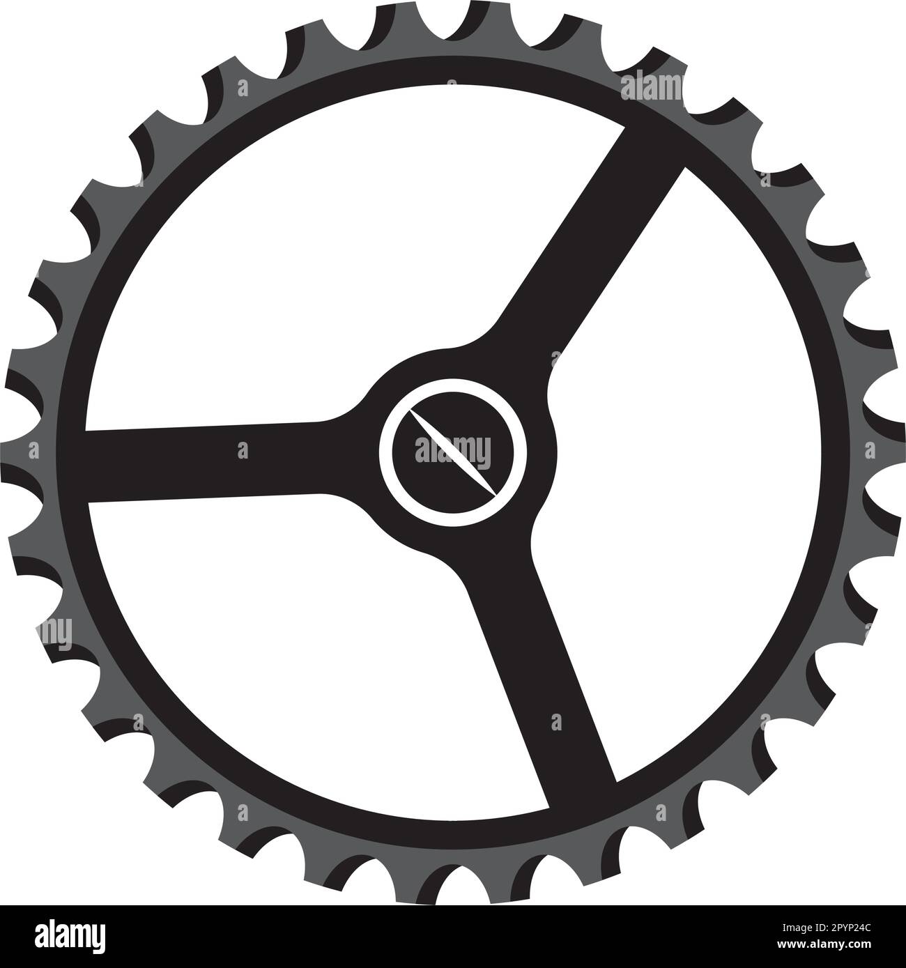 vector bicycle cogwheel sprocket crankset symbol Stock Vector Image ... vector bicycle cogwheel sprocket crankset symbol Stock Vector Image ...