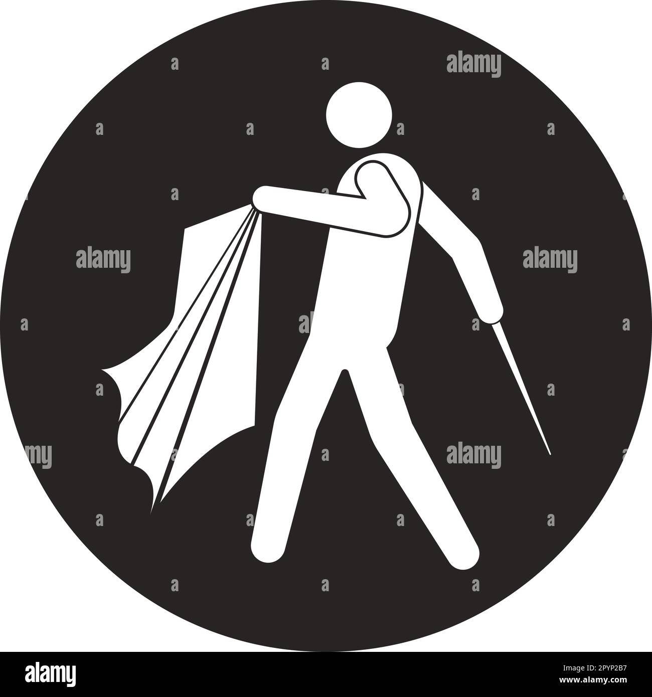 Matador icon vector illustration symbol design Stock Vector Image & Art ...