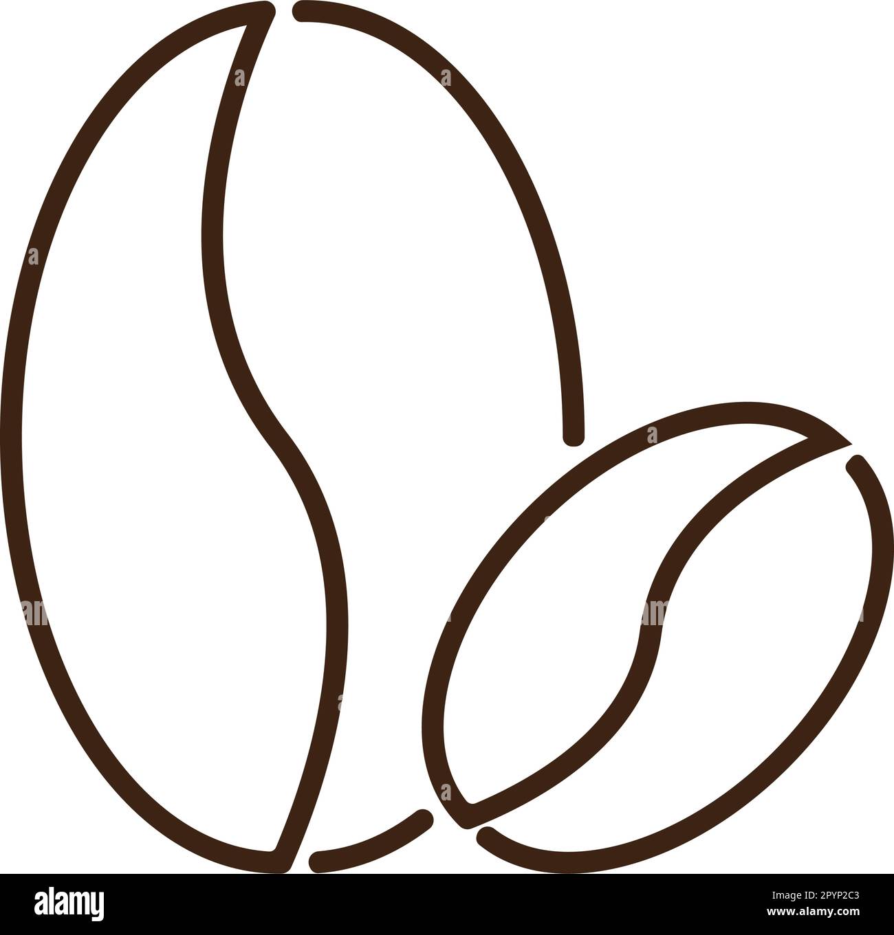 coffee bean icon vector illustration symbol design Stock Vector Image ...