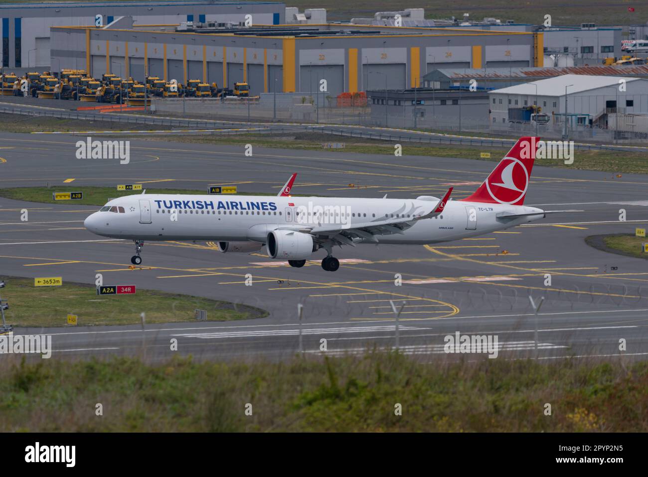 Istanbul, TURKEY - April 29, 2023: Istanbul Airport operated by IGA is ...