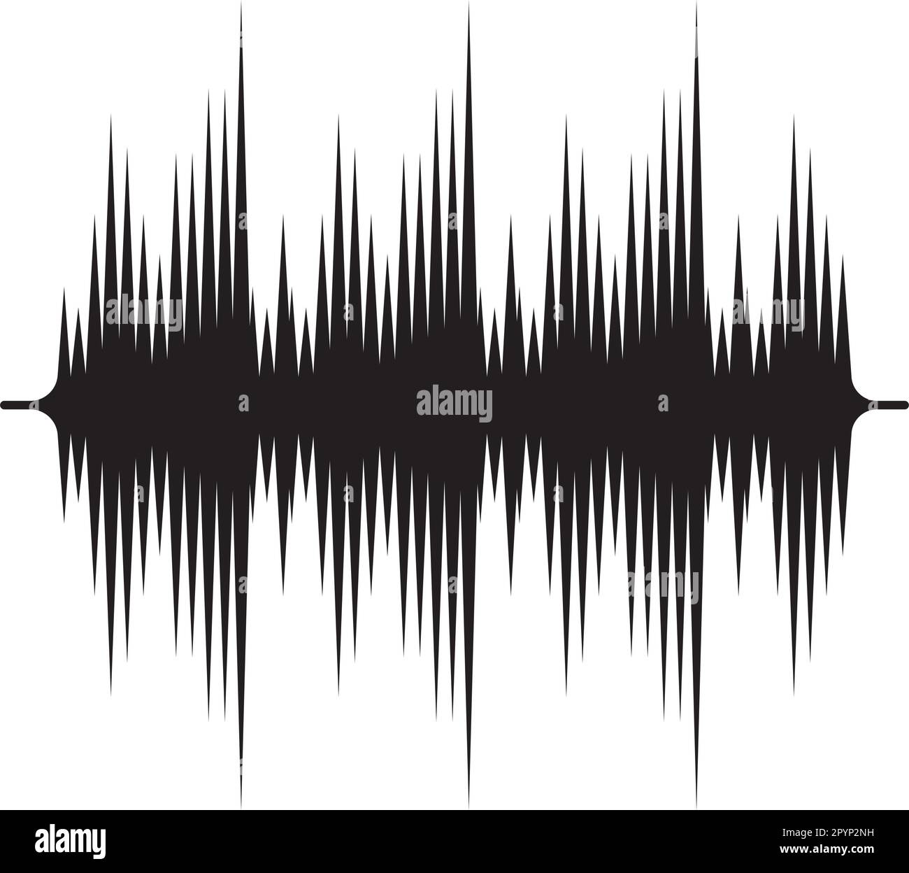Sound Wave icon vector illustration template design Stock Vector Image ...