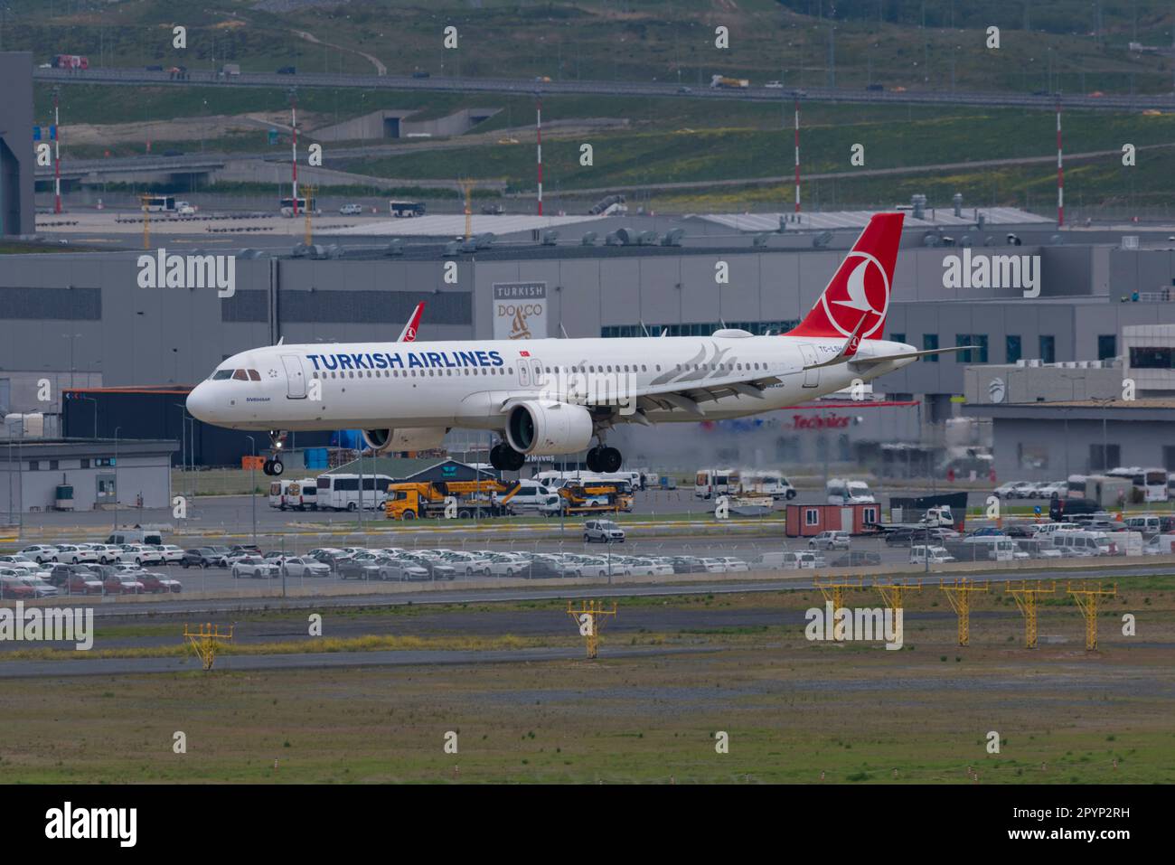 Istanbul, TURKEY - April 29, 2023: Istanbul Airport operated by IGA is ...