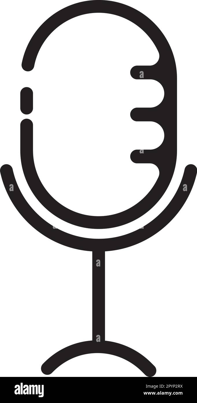 Microphone icon vector illustration simple design Stock Vector Image ...
