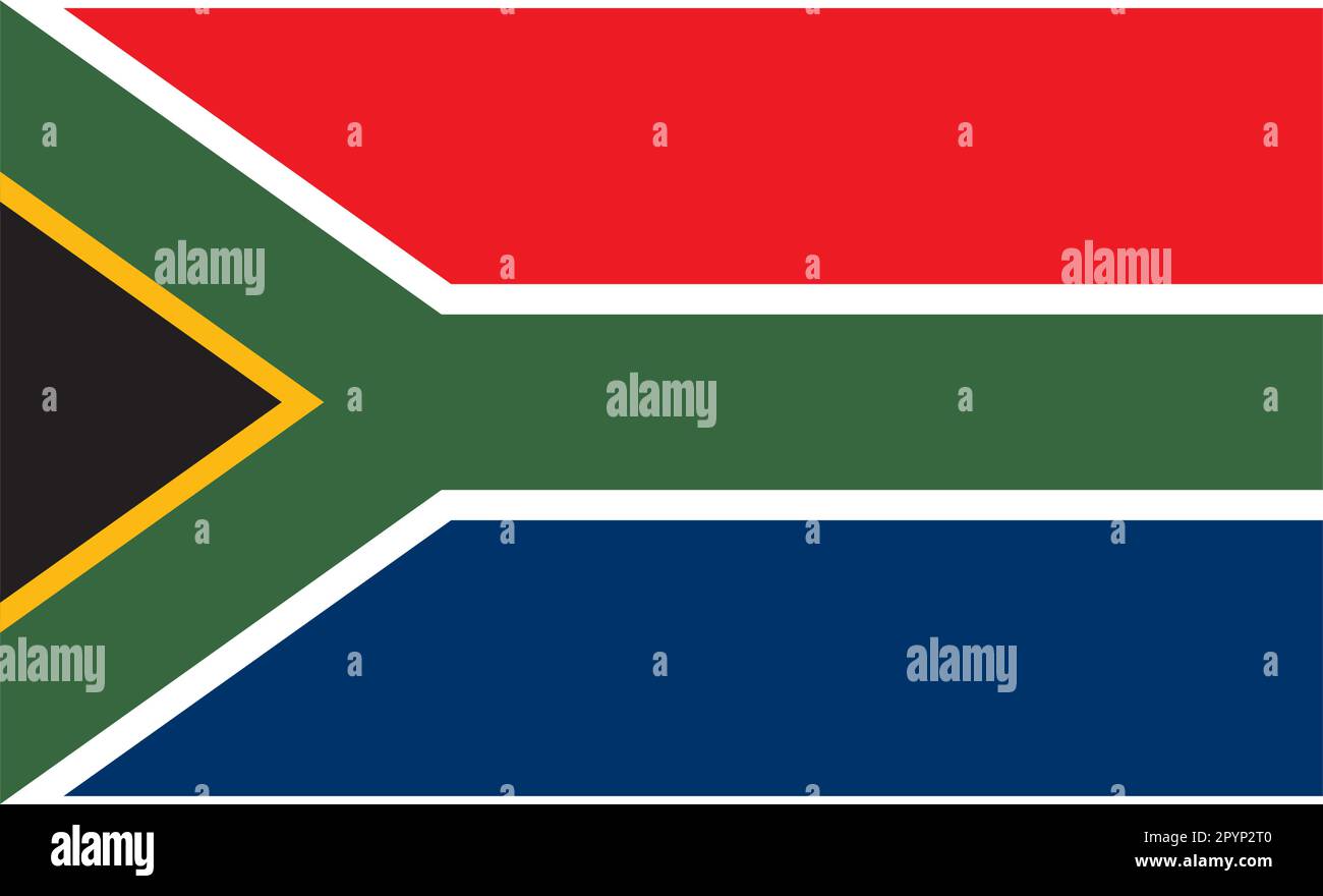 South Africa flag logo vector illustration symbol design Stock Vector ...