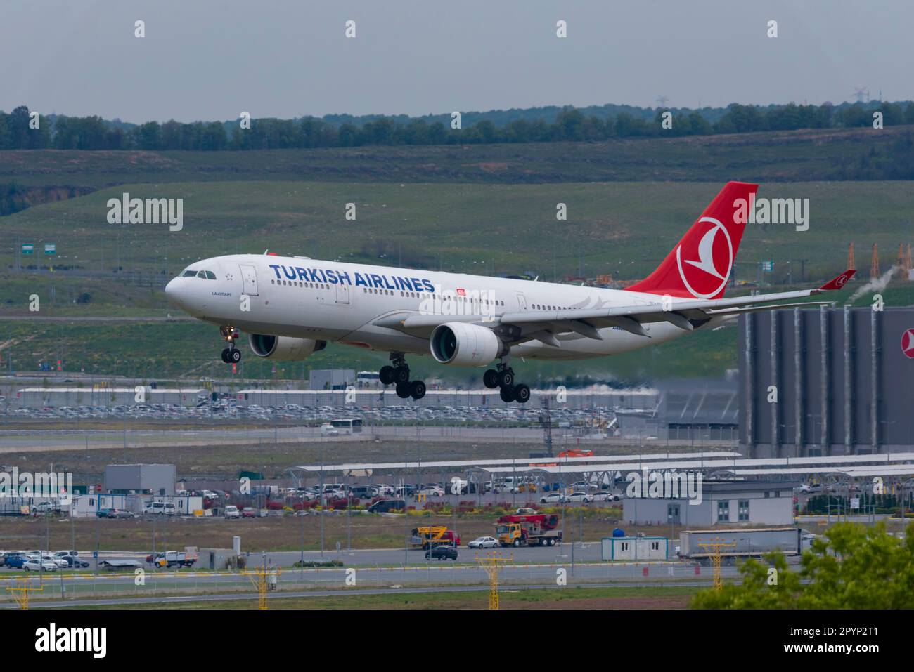 Istanbul, TURKEY - April 29, 2023: Istanbul Airport operated by IGA is ...