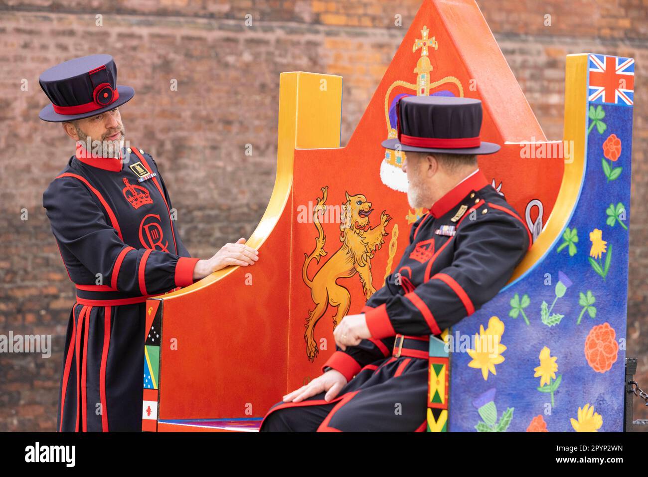 PHOTO:JEFF GILBERT Wednesday 03rd May 2023. Yeomen Warders of His ...