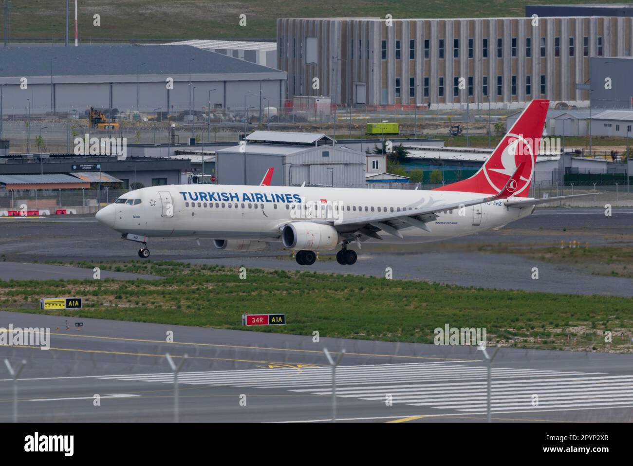 Istanbul, TURKEY - April 29, 2023: Istanbul Airport operated by IGA is ...