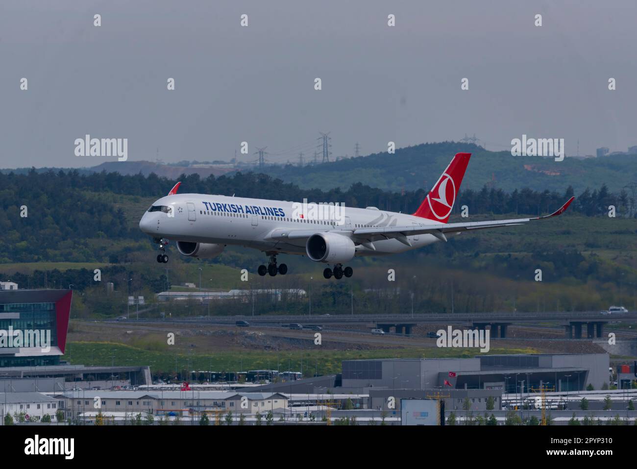 Istanbul, TURKEY - April 29, 2023: Istanbul Airport operated by IGA is ...