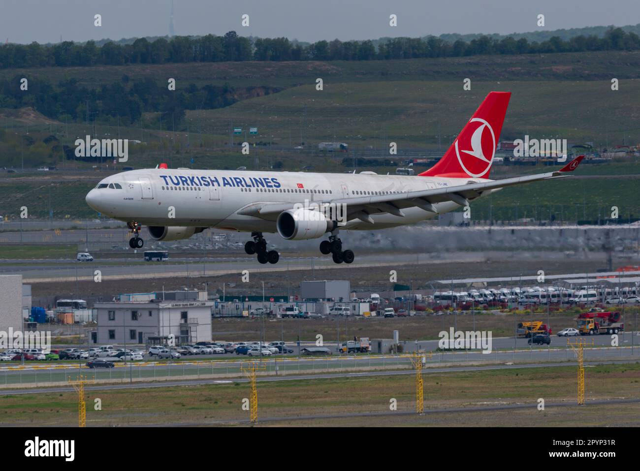 Istanbul, TURKEY - April 29, 2023: Istanbul Airport operated by IGA is ...