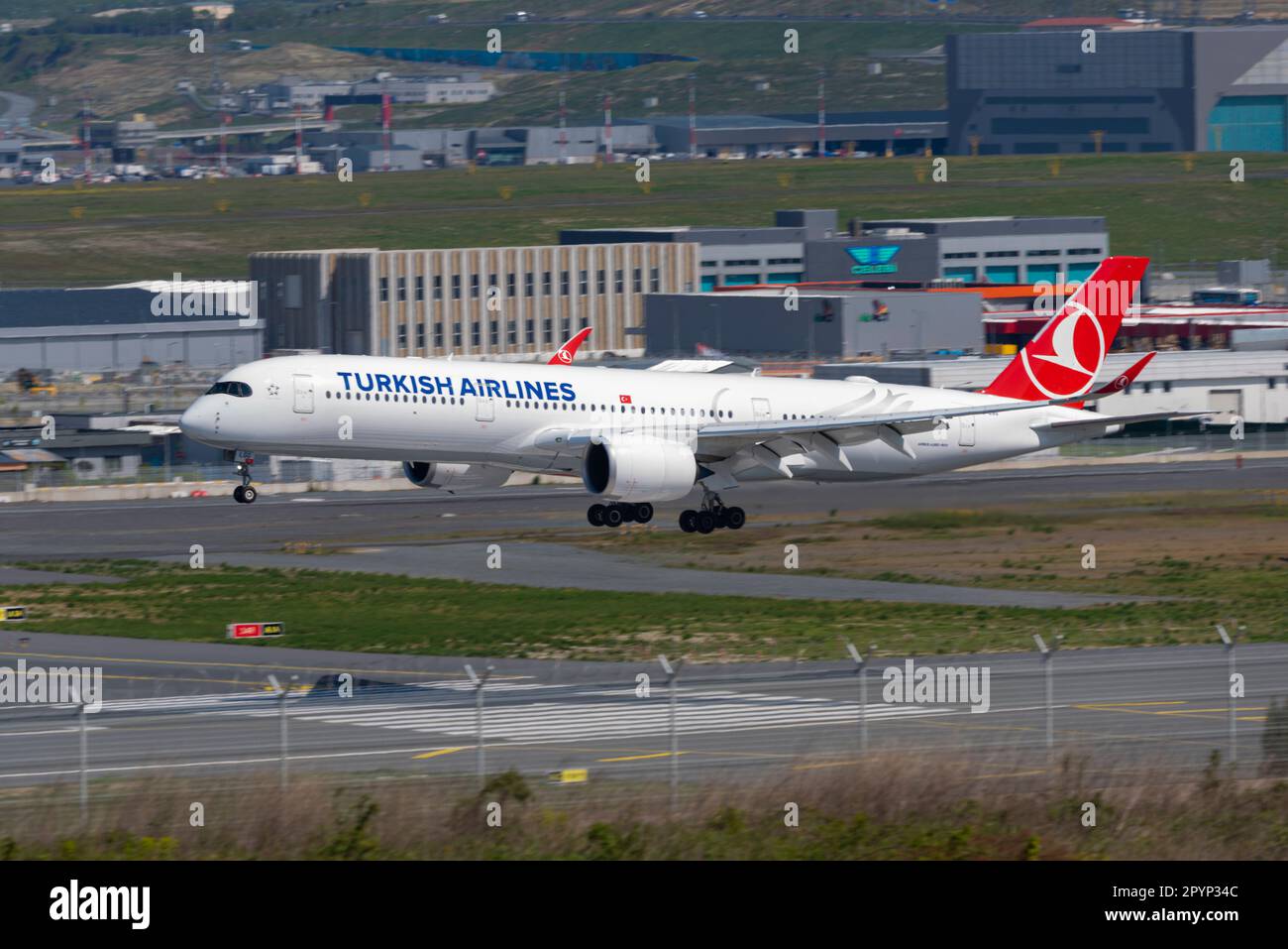 Istanbul, TURKEY - April 29, 2023: Istanbul Airport operated by IGA is ...
