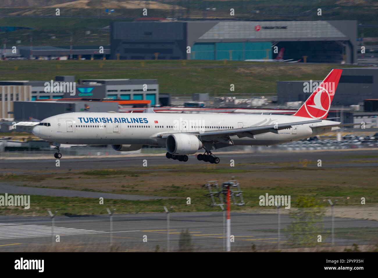 Istanbul, TURKEY - April 29, 2023: Istanbul Airport operated by IGA is ...