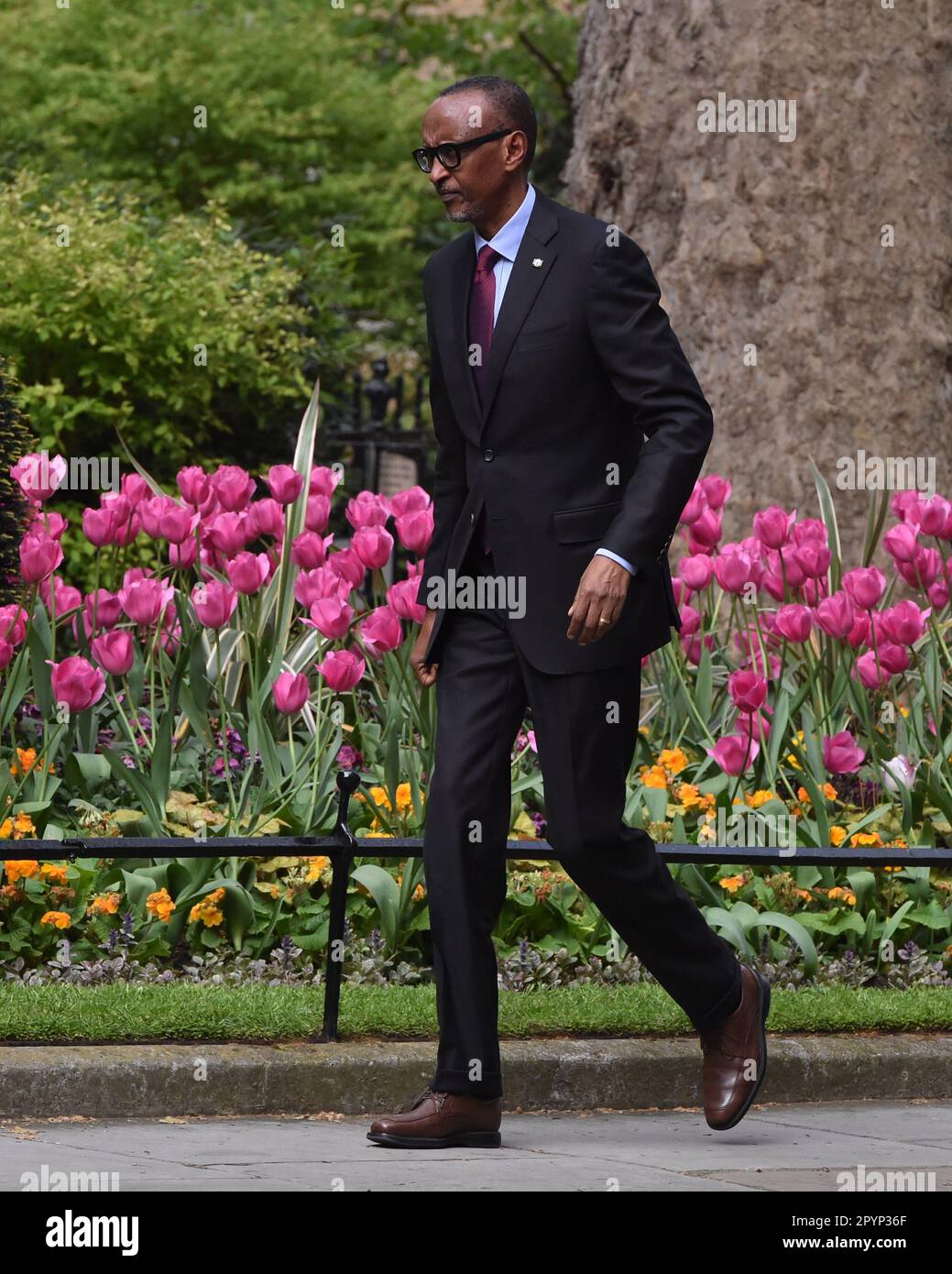 London, England, UK. 4th May, 2023. Rwanda's President PAUL KAGAME ...