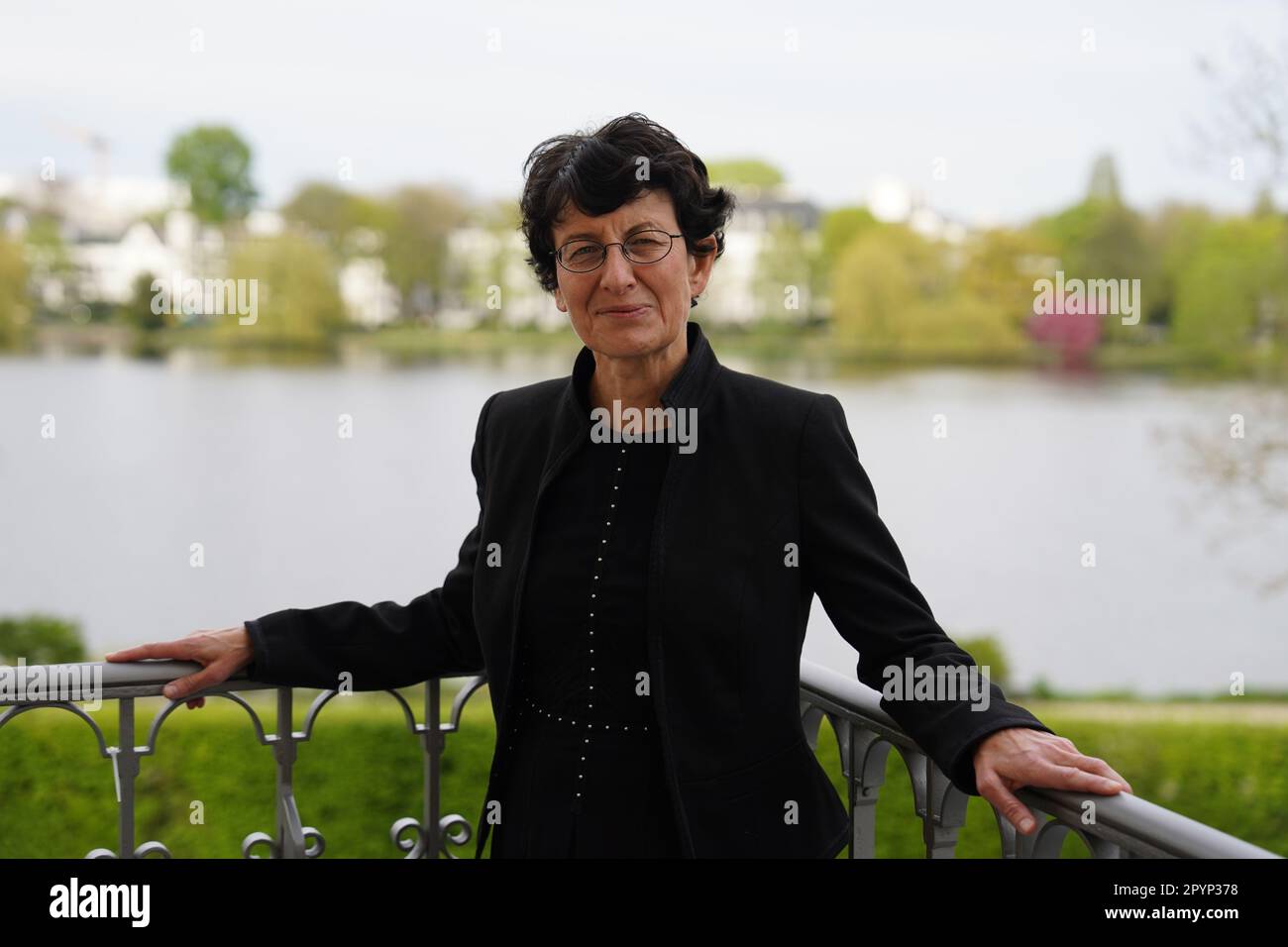 Hamburg, Germany. 04th May, 2023. Özlem Türeci, co-founder of Biontech ...