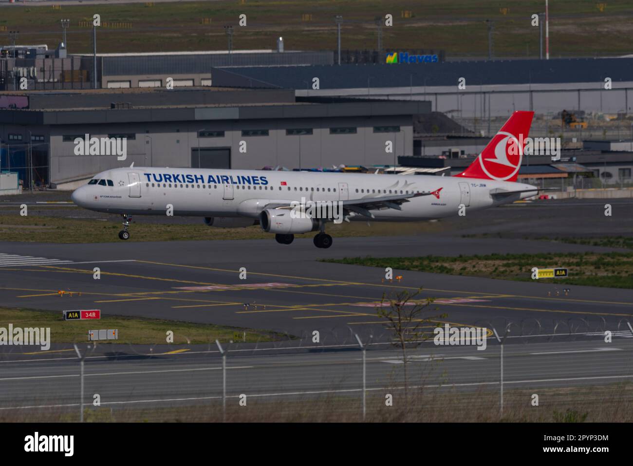 Istanbul, TURKEY - April 29, 2023: Istanbul Airport operated by IGA is ...