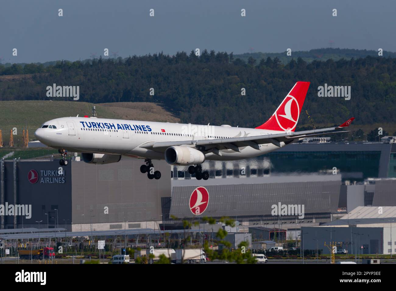 Istanbul, TURKEY - April 29, 2023: Istanbul Airport operated by IGA is ...
