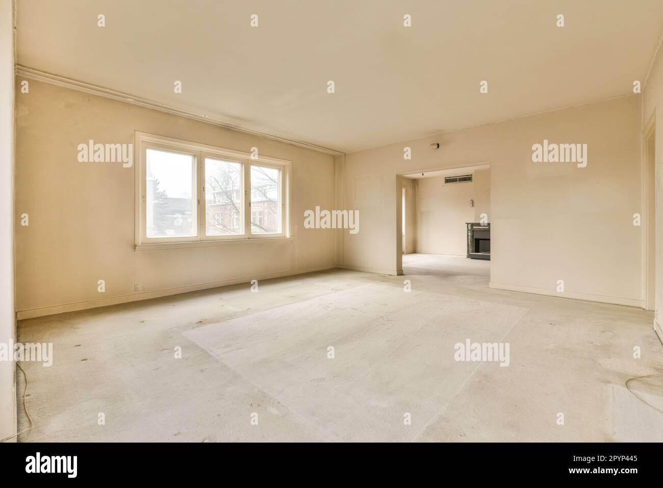 an empty room with no one in the house or building that needs to be ...