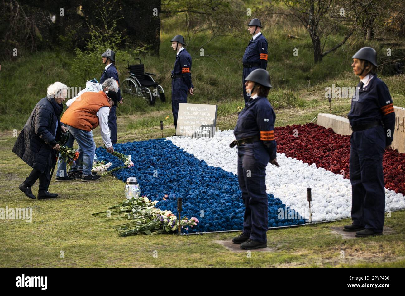 WASSENAAR - Commemoration at the former Waalsdorpervlakte execution ...