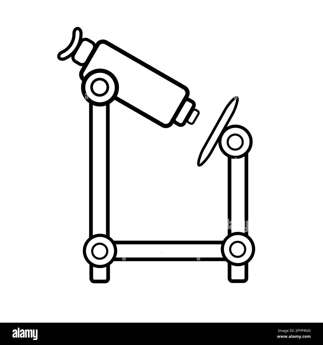 Medical research optical digital small tabletop microscope for research ...